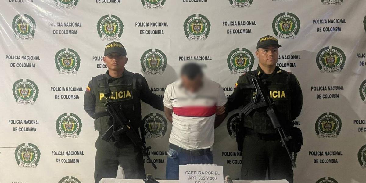 Cae alias El Soldo, presunto homicida de dos patrulleros en Bello