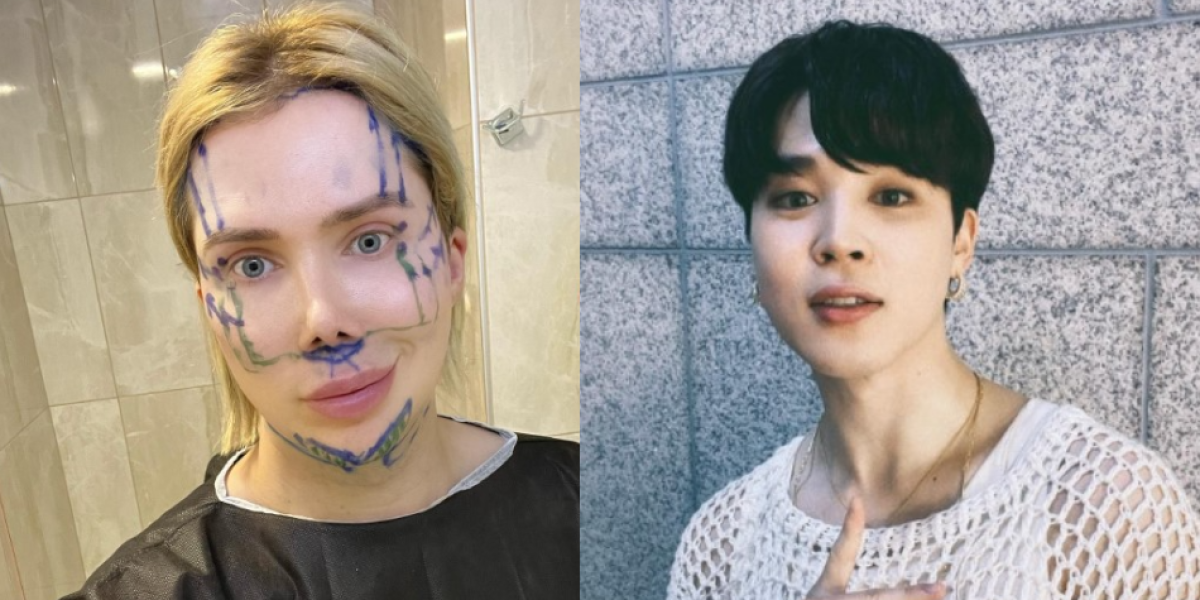 Oli London pide perdón por buscar ser Jimin, de BTS, tras 32 cirugías