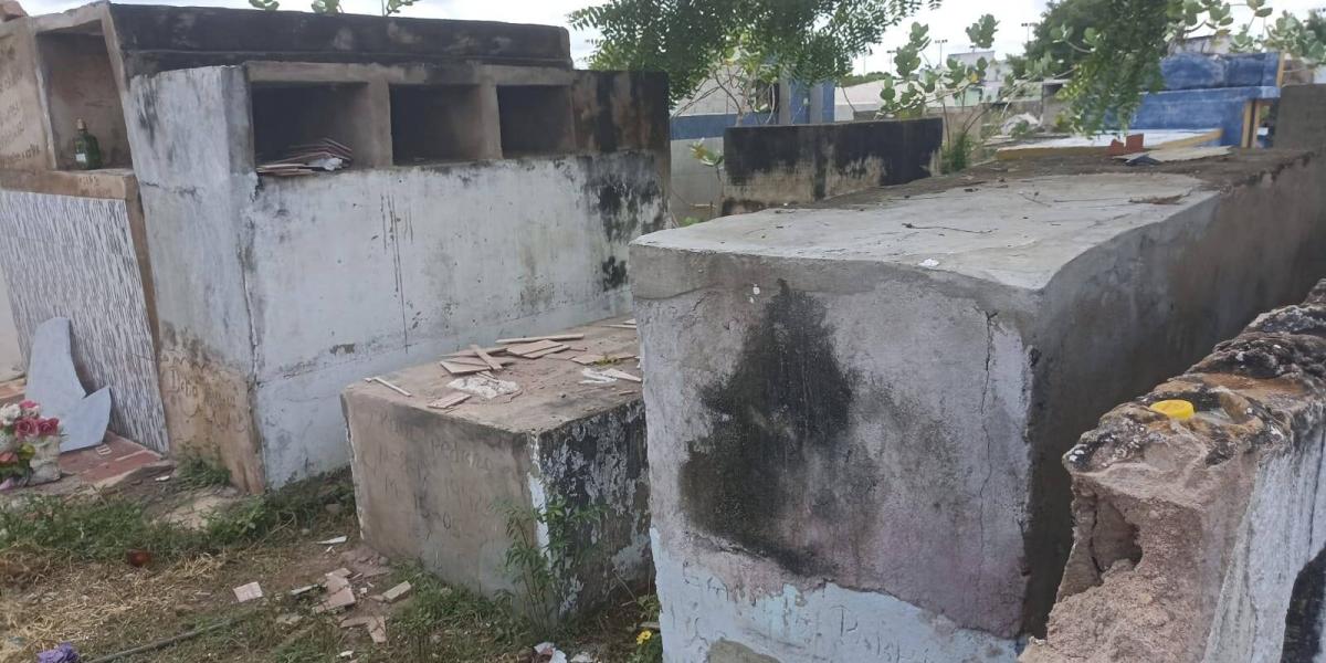 Profanan tumbas en La Loma de Calenturas (Cesar)