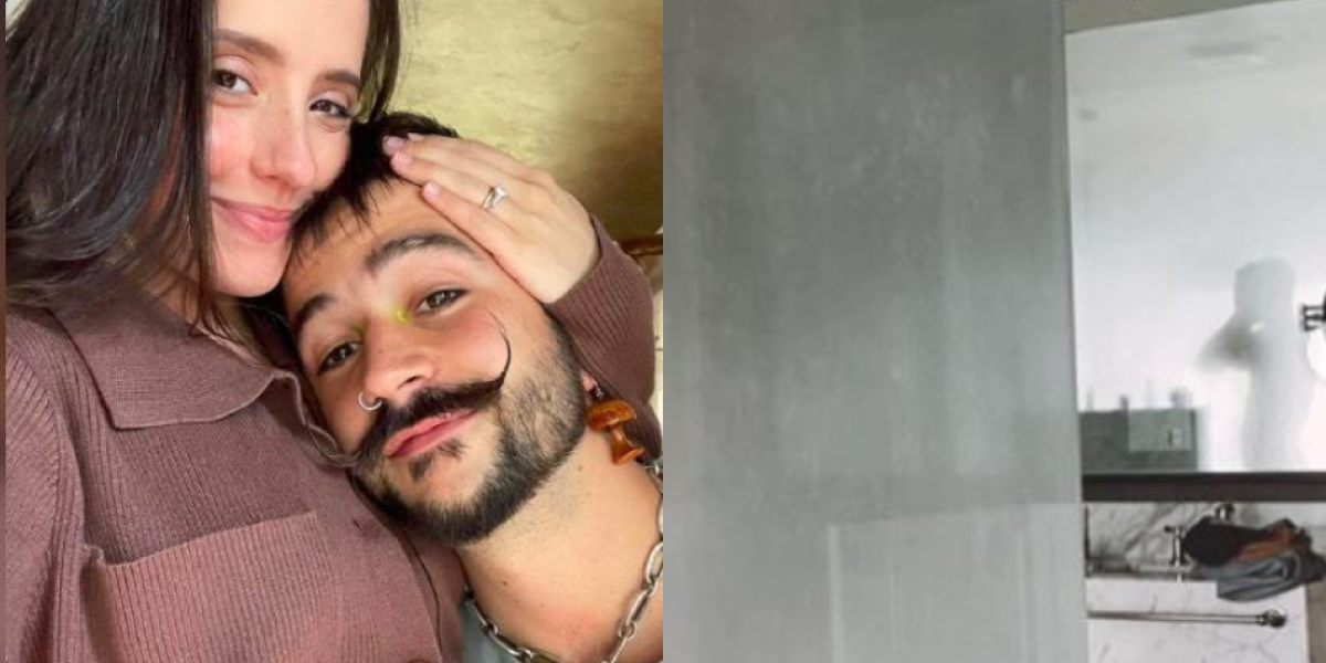Evaluna comparte foto de Camilo desnudo en la ducha