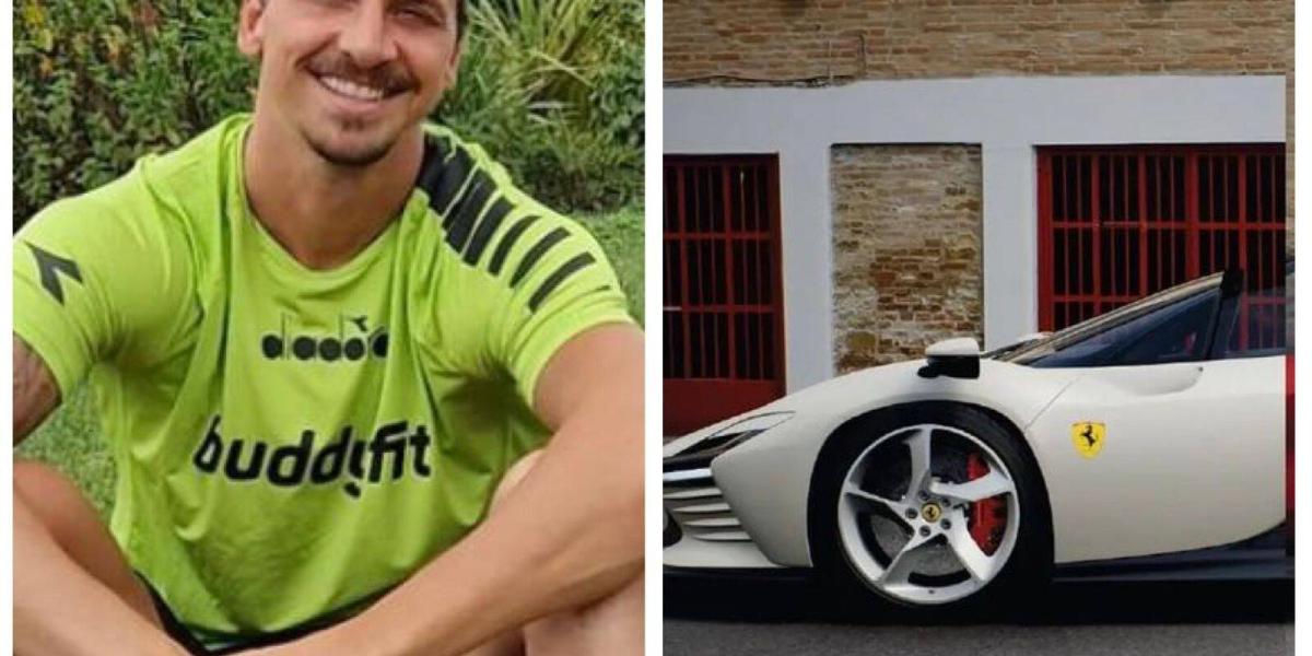 Zlatan Ibrahimovic se regala dos Ferrari de cumpleaños