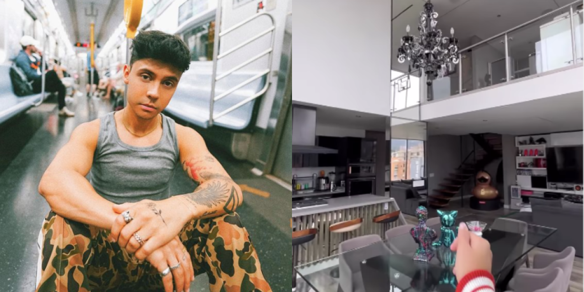 Influencer Marío Ruíz compartió cómo es su lujoso apartamento