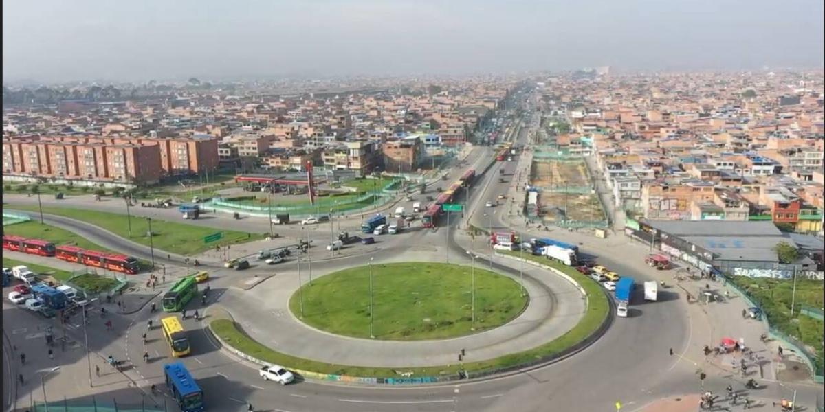 Bogotá: así va la construcción de la troncal en la avenida Cali