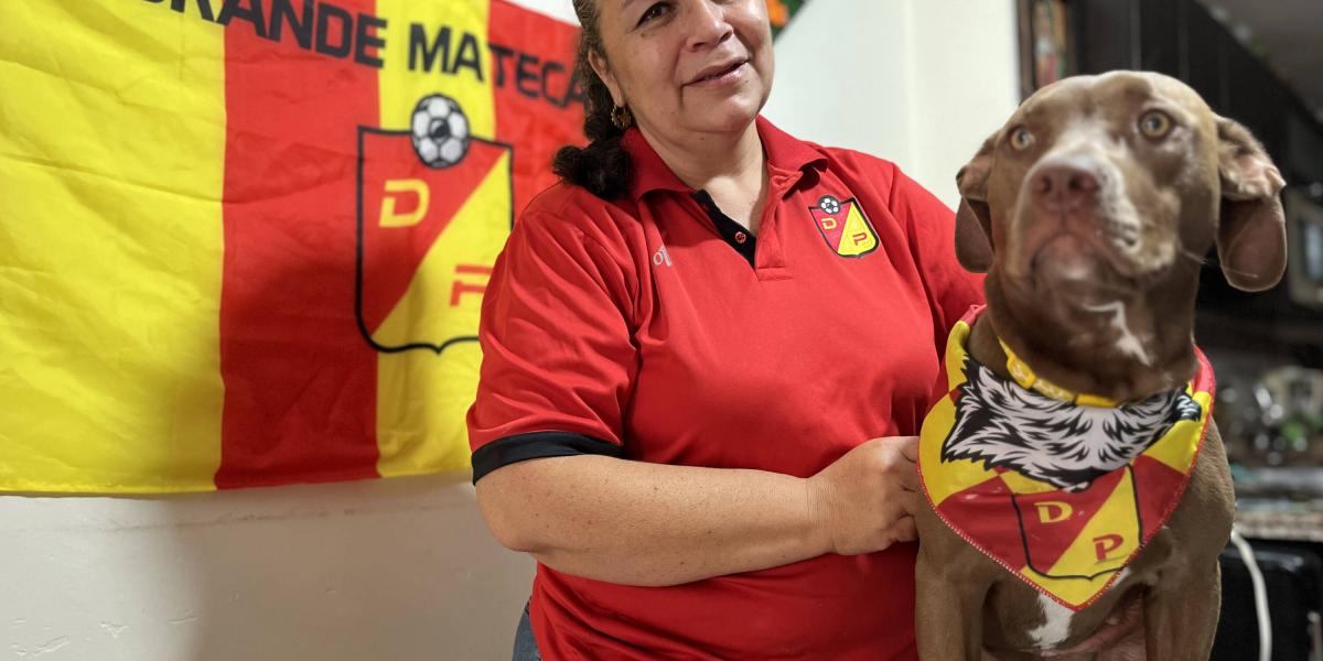 Pereira vs Medellín: la hincha fiel que va al estadio hasta embarazada