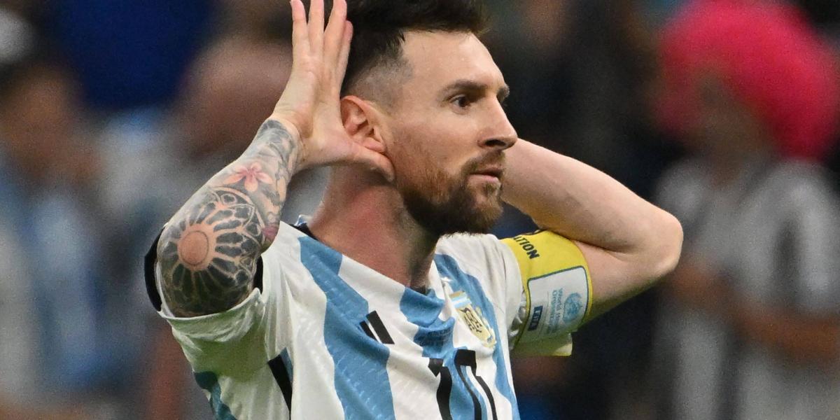 Mundial Qatar: la historia del Topo Gigio de Messi ante países bajos