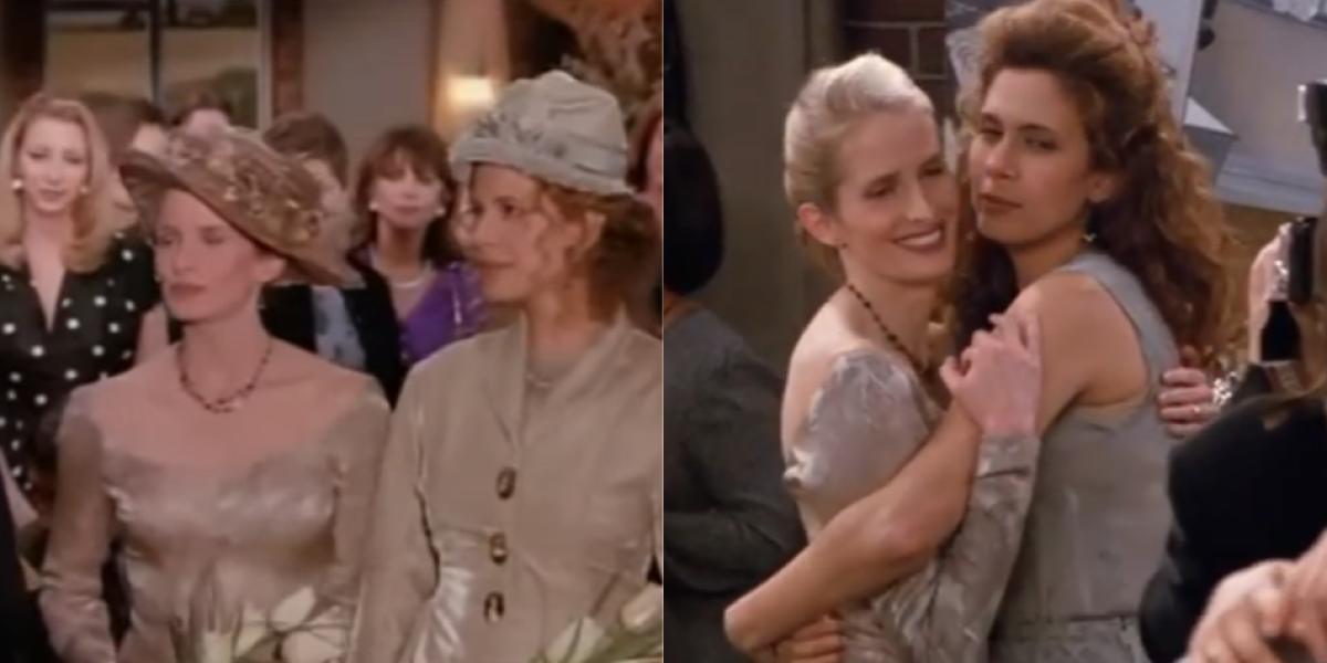 'Friends': así lucen Carol y Susan, la pareja lesbiana de la serie