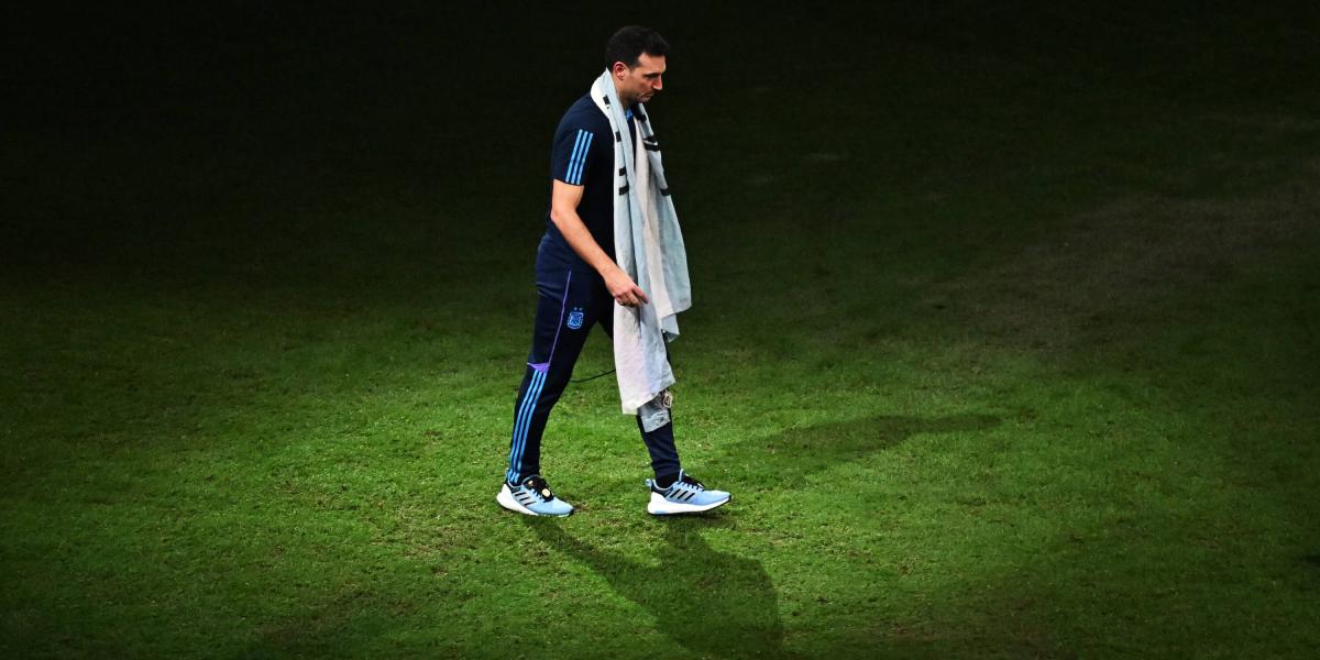 Scaloni y su emotiva reacción al ser campeón del Mundo Qatar 2022