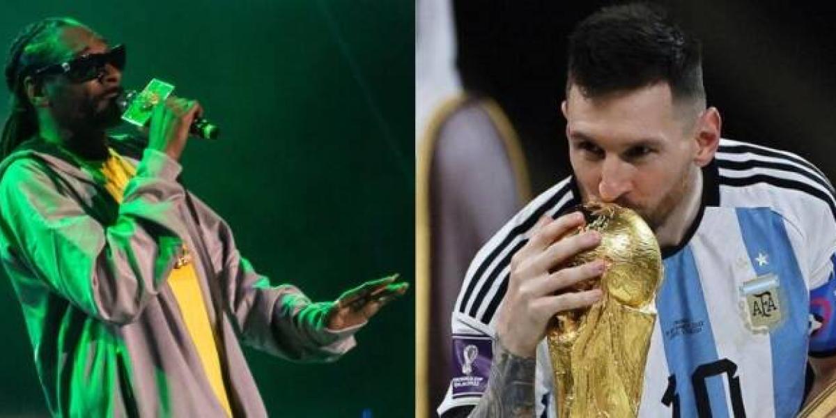Snoop Dogg compartió video de Messi con su cara en la premiación