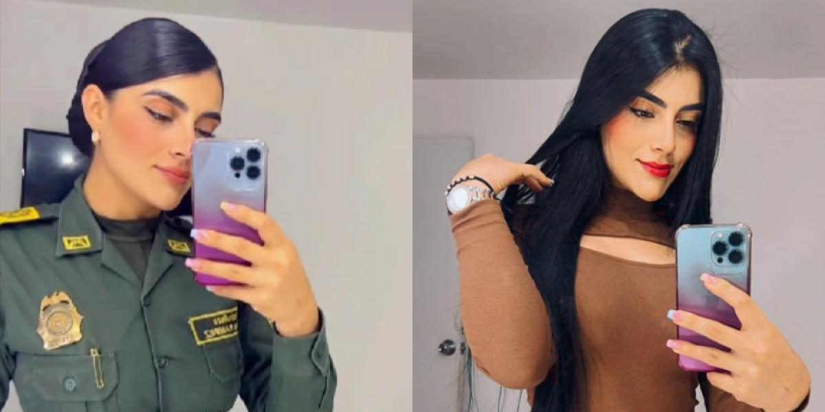 Diana Ramírez, la policía colombiana más famosa en las redes sociales