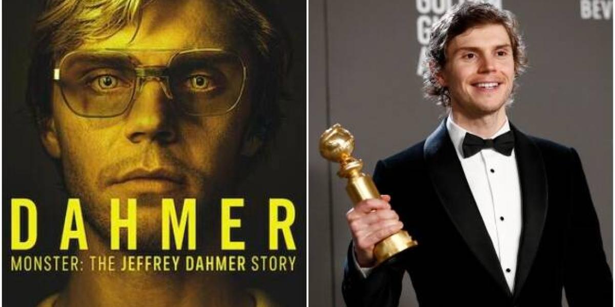 Evan Peters gana el Globo Oro 2023, pero es criticado por madre de víctima