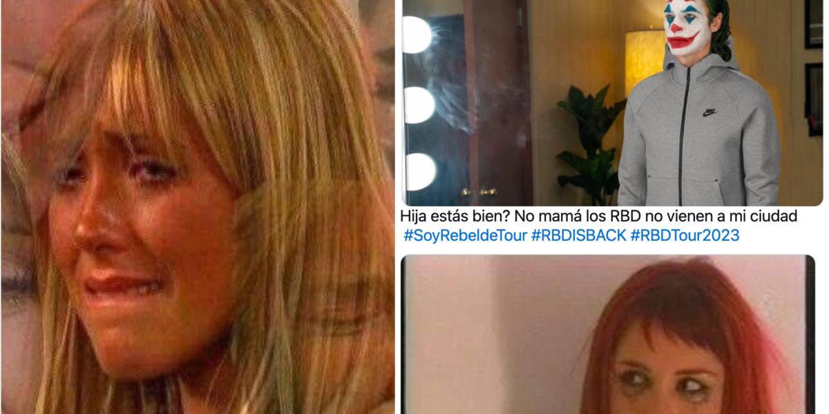 RBD no estará en Colombia y las redes sociales se llenan de memes
