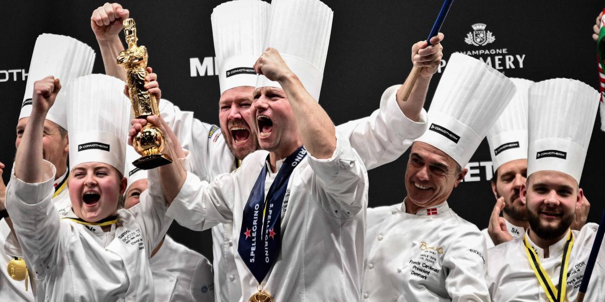 El chef danés Brian Mark Hansen: gran ganador del Bocuse D'Or