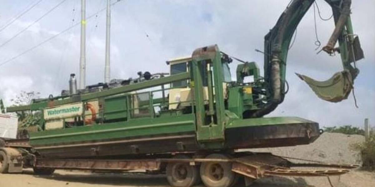 Dragas ya están en La Mojana y se inicia el cierre de cara de gato