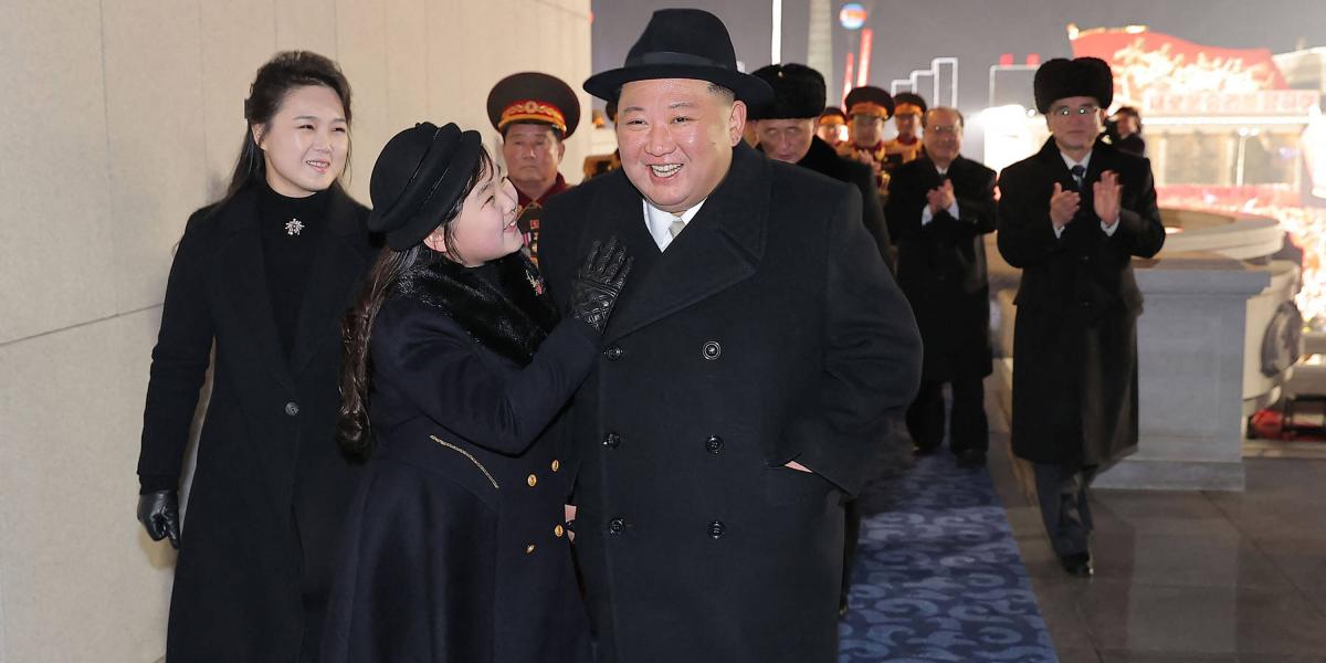 Kim Jong-un mostró nuevamente a una niña que sería su hija