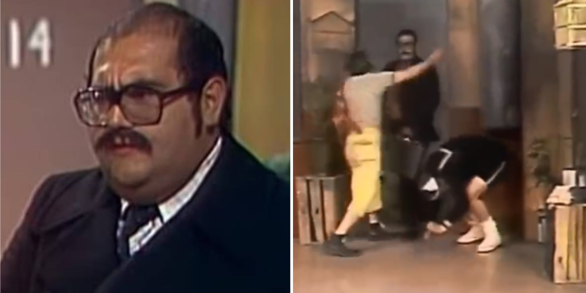 El Chavo: video golpeando al 'Señor Barriga' en la vida real