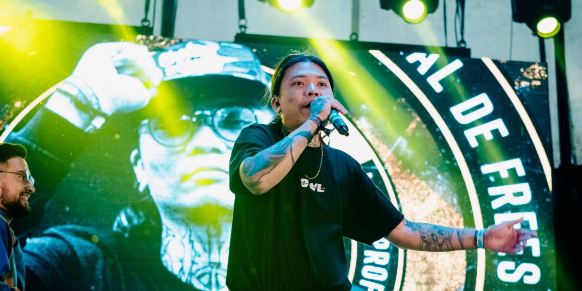 Chang, el freestyler 'villano' que llegó para tomarse la FMS