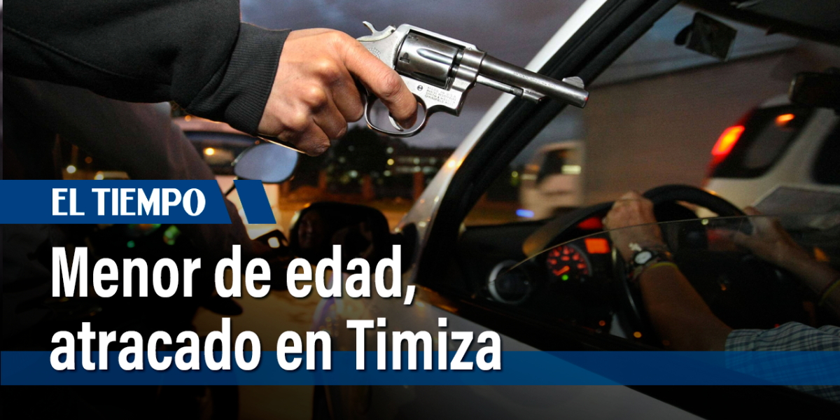Ladrones atracaron a un menor de edad en Timiza, Kennedy