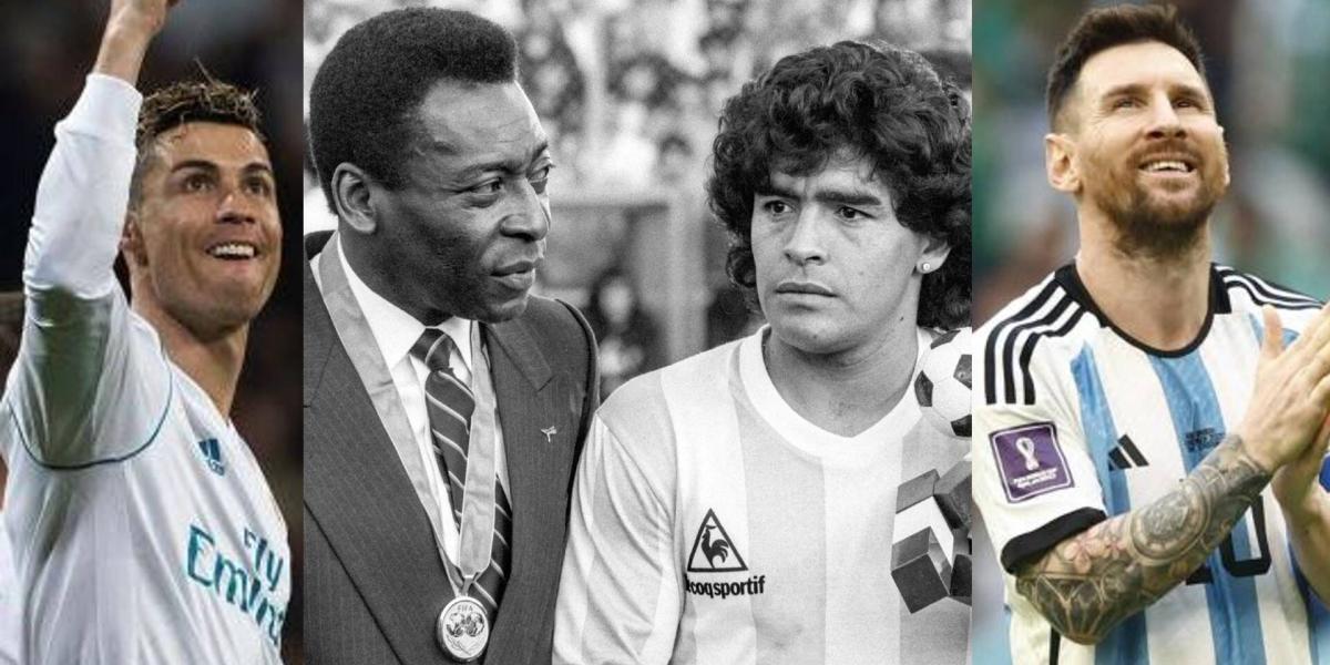 Fútbol: los 10 mejores jugadores de todos los tiempos