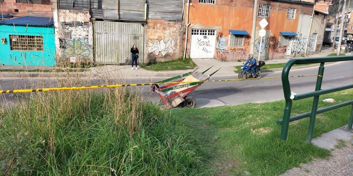 Bogotá: lo que se halló en casa de carretilleros que movían cádaver