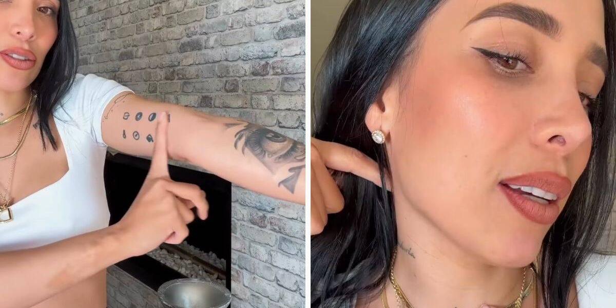 Luisa Fernanda W revela sus tatuajes y cuáles son de los que se arrepiente