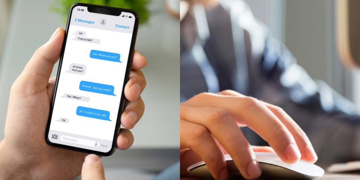 ¿Cómo puedo ver mis mensajes de texto en el computador?