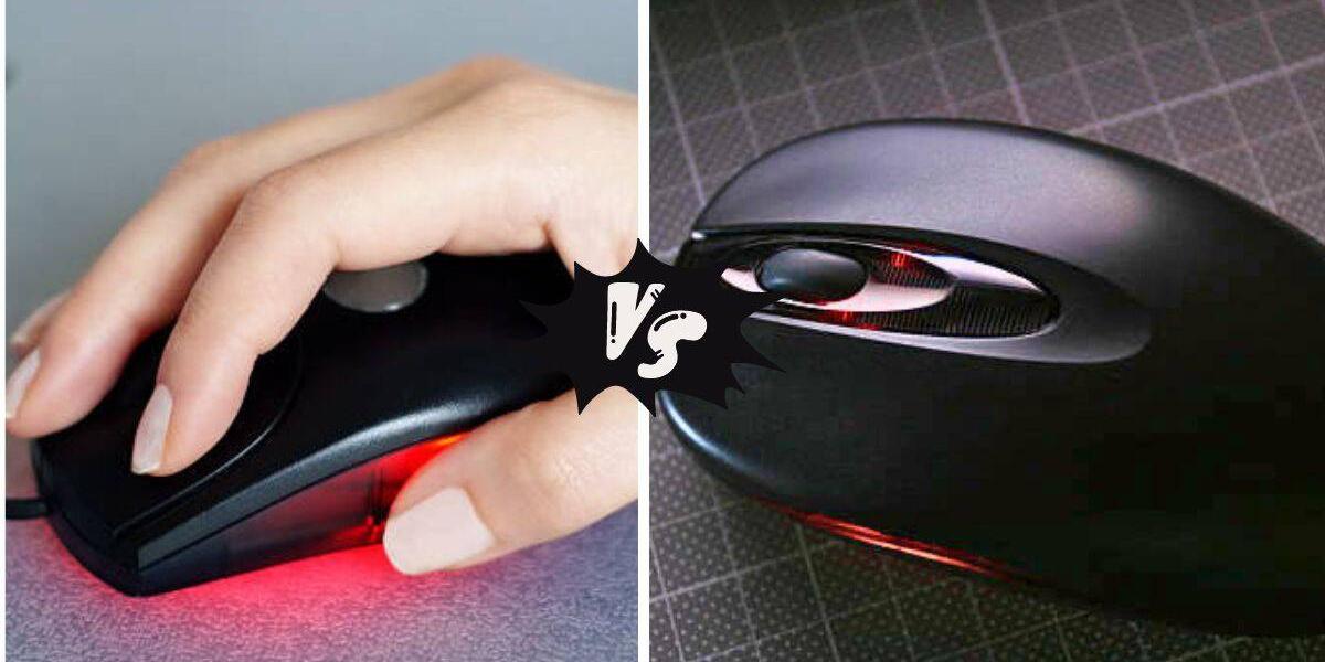 ¿Qué diferencia hay entre un mouse óptico y uno común?