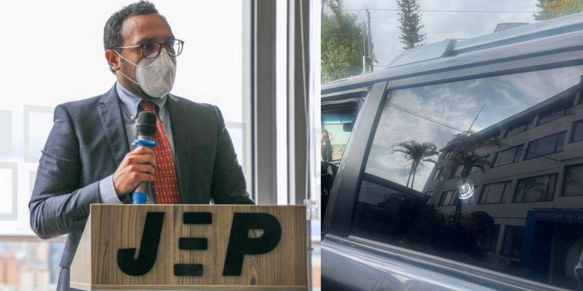Disparan a carro de magistrado de la JEP que investiga ‘falsos positivos’ en Dabeiba