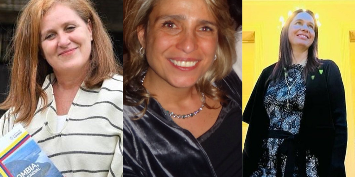 Amigas de Verónica Alcócer que trabajan con el presidente Gustavo Petro