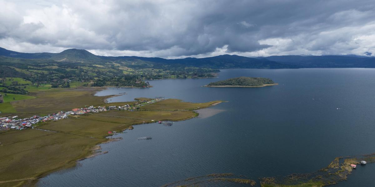 Laguna de la cocha en Nariño: preocupa el deterioro por la contaminación