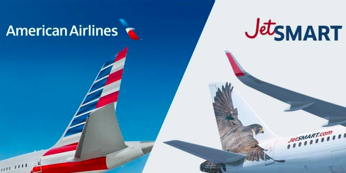 American Airlines compartirá vuelos con JetSmart para viajes entre ...