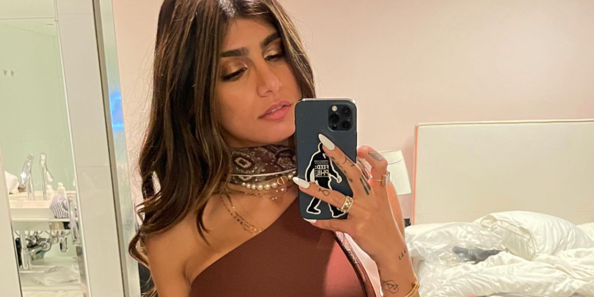 Mia Khalifa publicó una foto de ella cuando tenía 15 años e impactó en ...