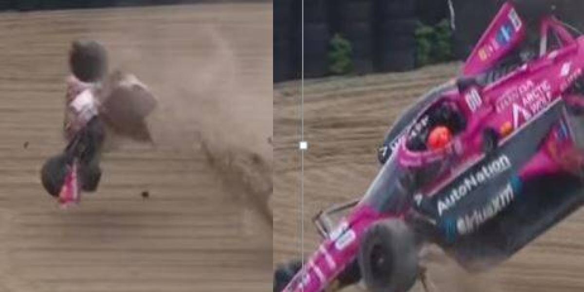 Simon Pagenaud: video, accidente en Mid-Ohio, IndyCar