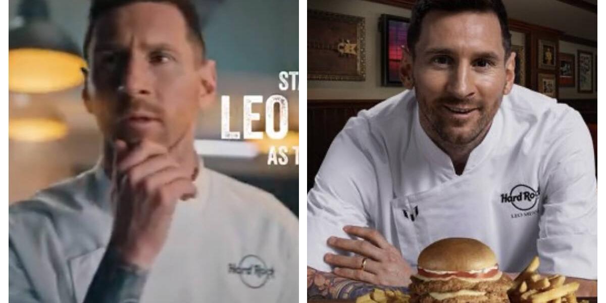 Lionel Messi participa en video viral como cocinero de su propia comida