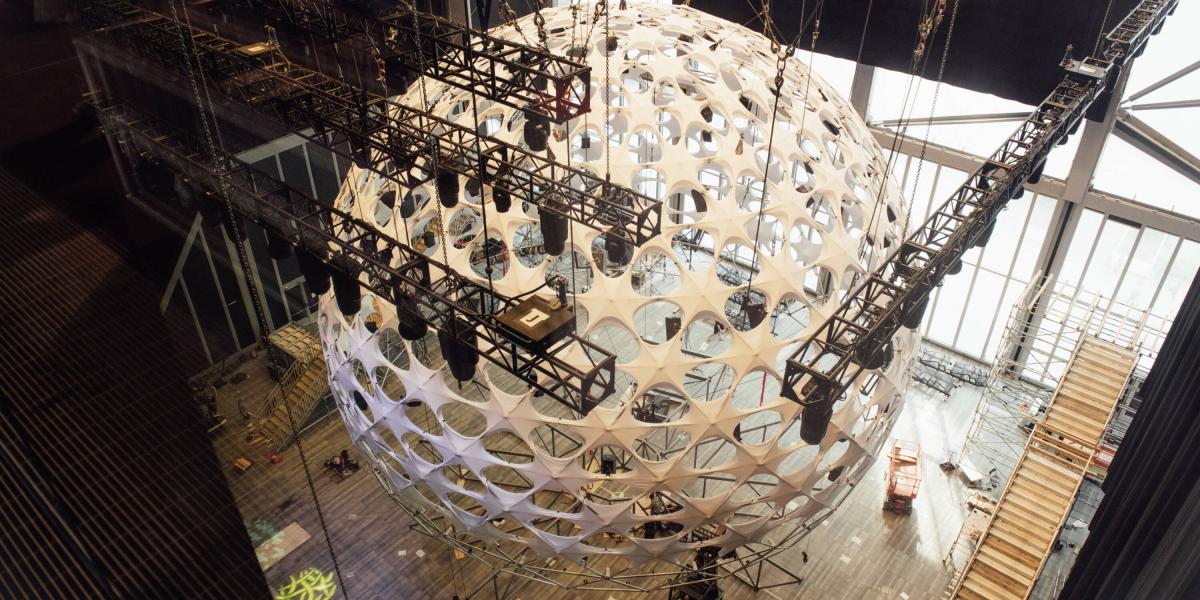 Así es la Sonic Sphere, la moderna sala de conciertos esférica, ¿cómo ...