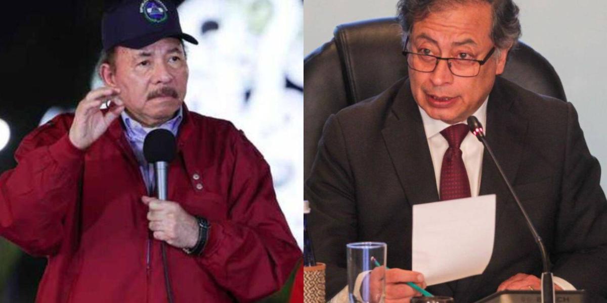 Daniel Ortega critica a Gustavo Petro y dice que quiere ser representante de yankis
