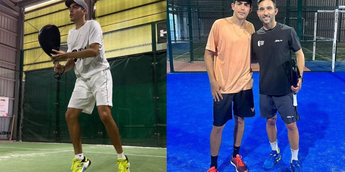Tomas Roldan: primer colombiano en jugar padel a nivel profesional