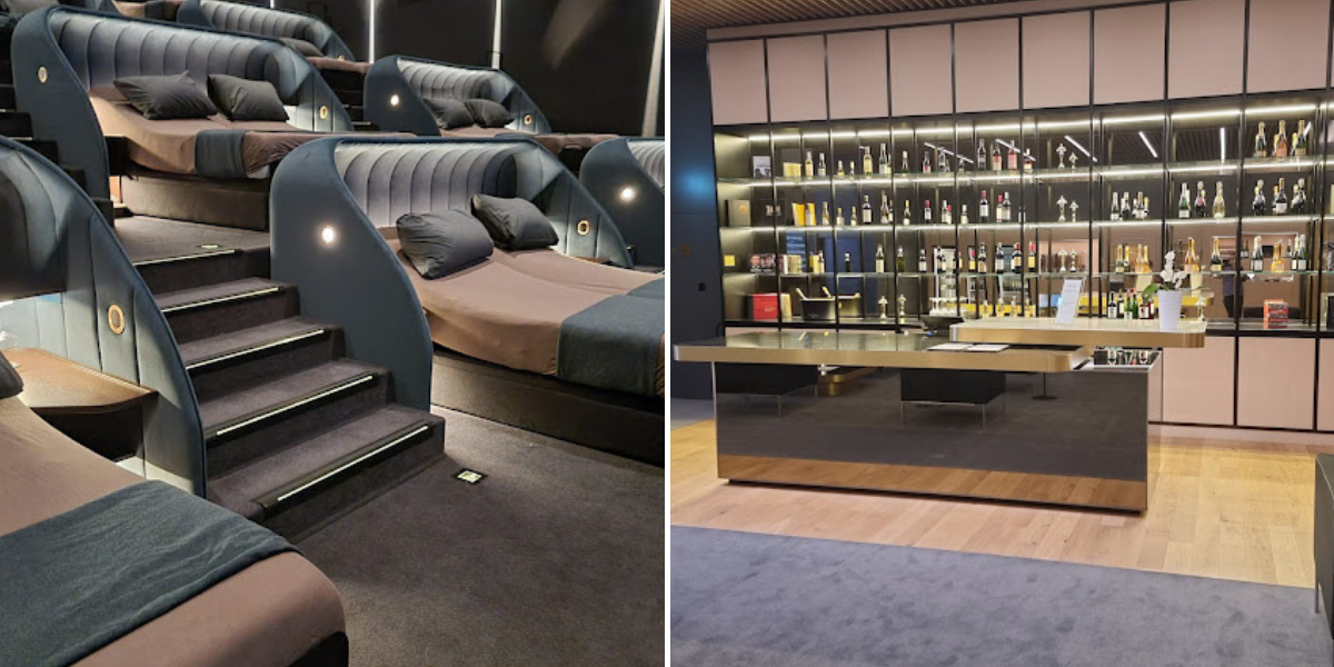 Salas de cine VIP: así es una de lujo en Suiza