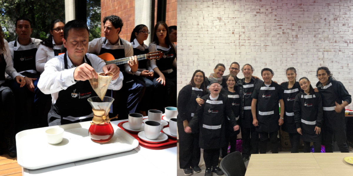 Bogotá: Café a ciegas, proyecto de inclusión que 'pone a prueba tus ...