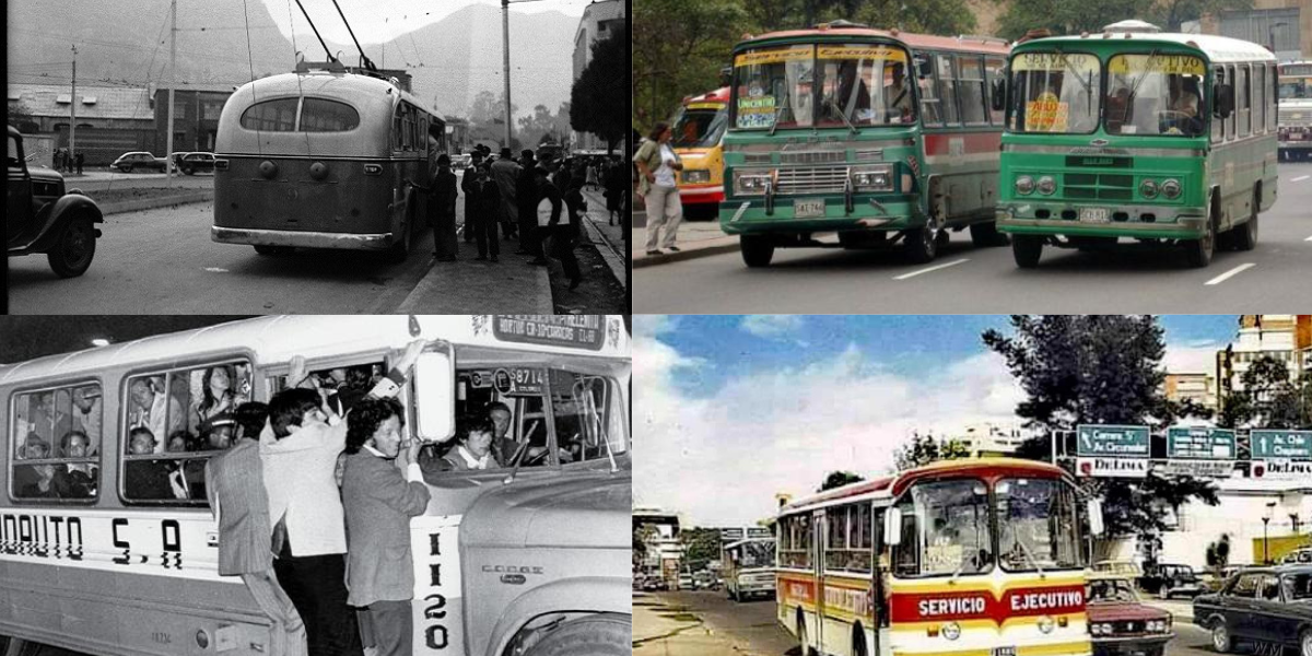 Así era el sistema de transporte público en Bogotá antes de Transmilenio