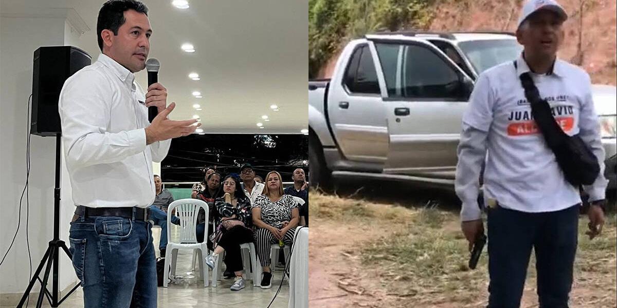 Simpatizante de Juan David Rojas amenazó con arma de fuego a menores de edad