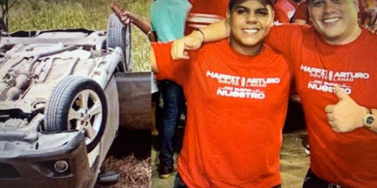 Cantante vallenato Haffit David y su acordeonero sufrieron accidente ...