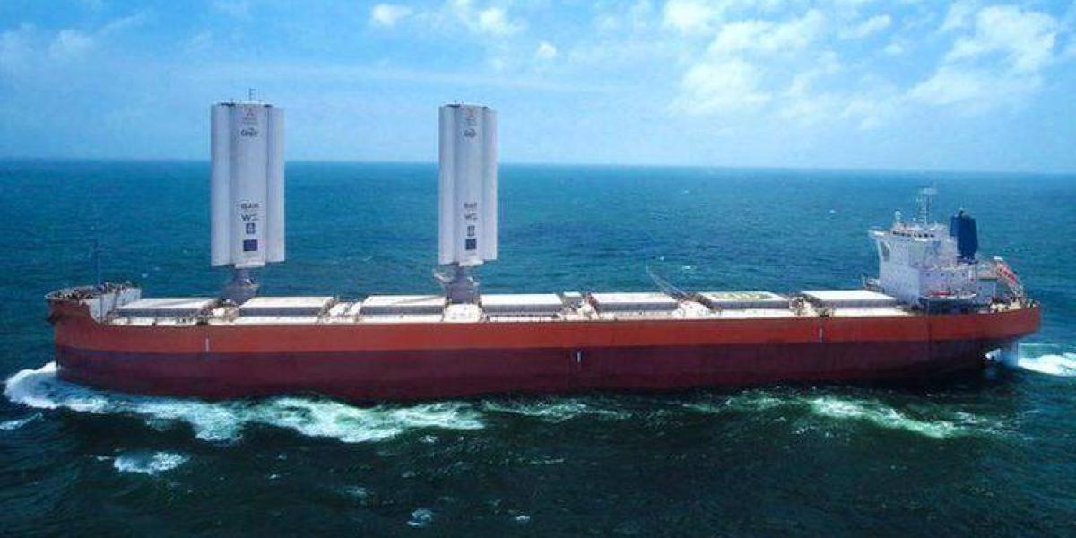 Cómo funciona el innovador carguero con velas gigantes para navegar con ...
