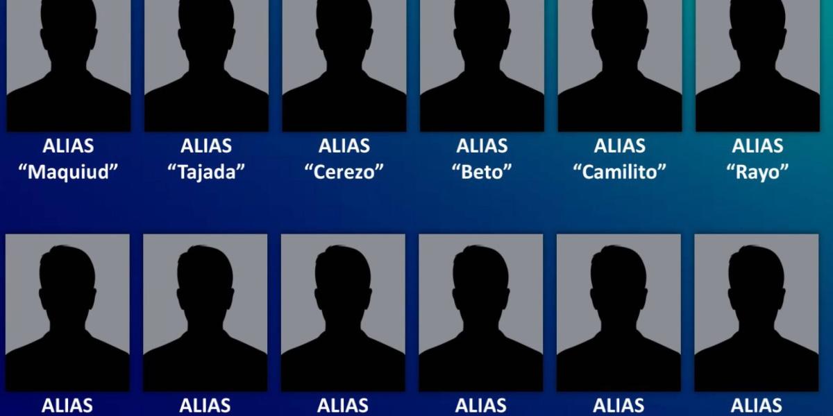 Medellín: este es el cartel de los alias más buscados en comuna Manrique