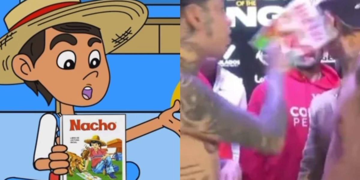 Nacho Lee reacciona a uso de sus cartillas en pelea entre la Liendra y ...