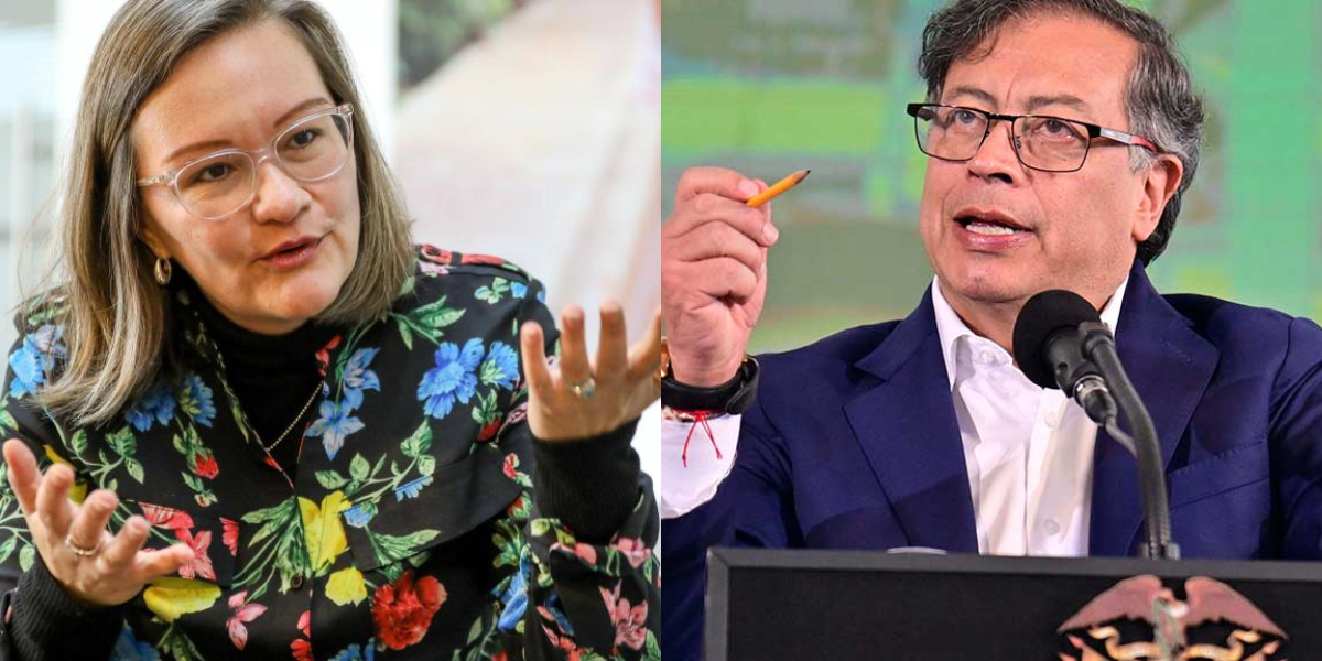 Cielo Rusinque confirma que se va del gobierno del presidente Gustavo Petro