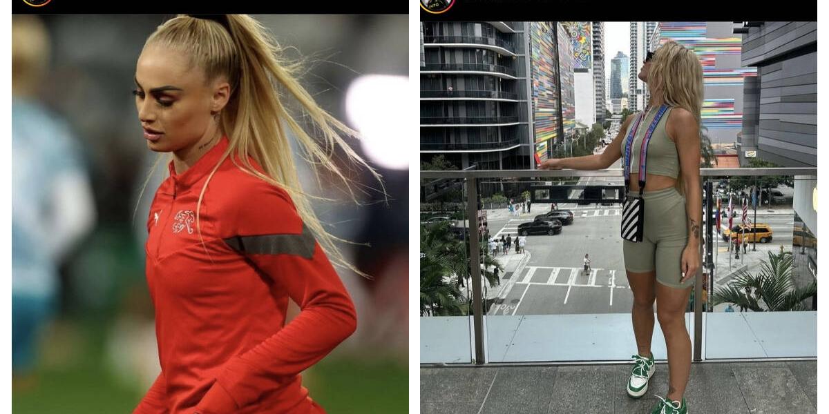 Alisha Lehmann, futbolista suiza, es tentada para abrir Onlyfans: sus fotos