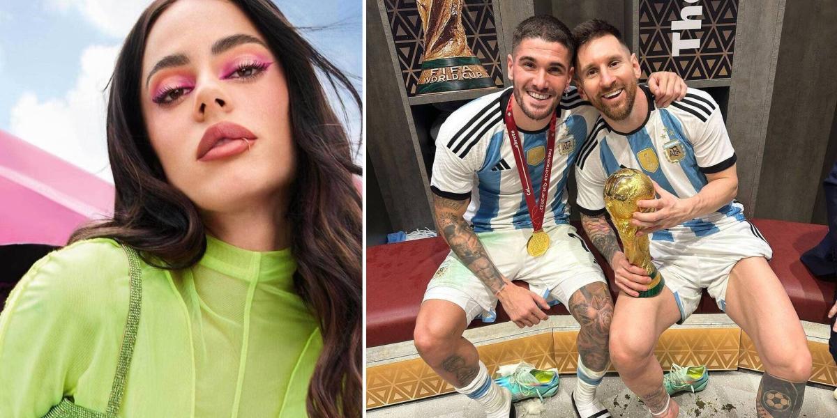Tini Stoessel confiesa que De Paul le dijo 'Te Amo, Messi' mientras ...