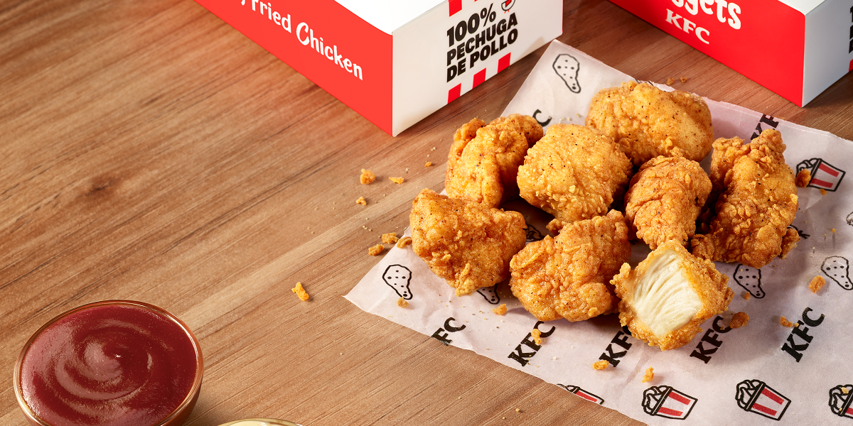KFC sorprende a los colombianos con sus nuevos nuggets de pollo