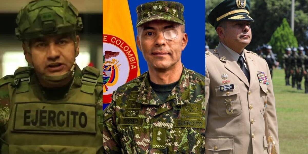 Tres generales del Ejército de Colombia no ascenderán a mayor general