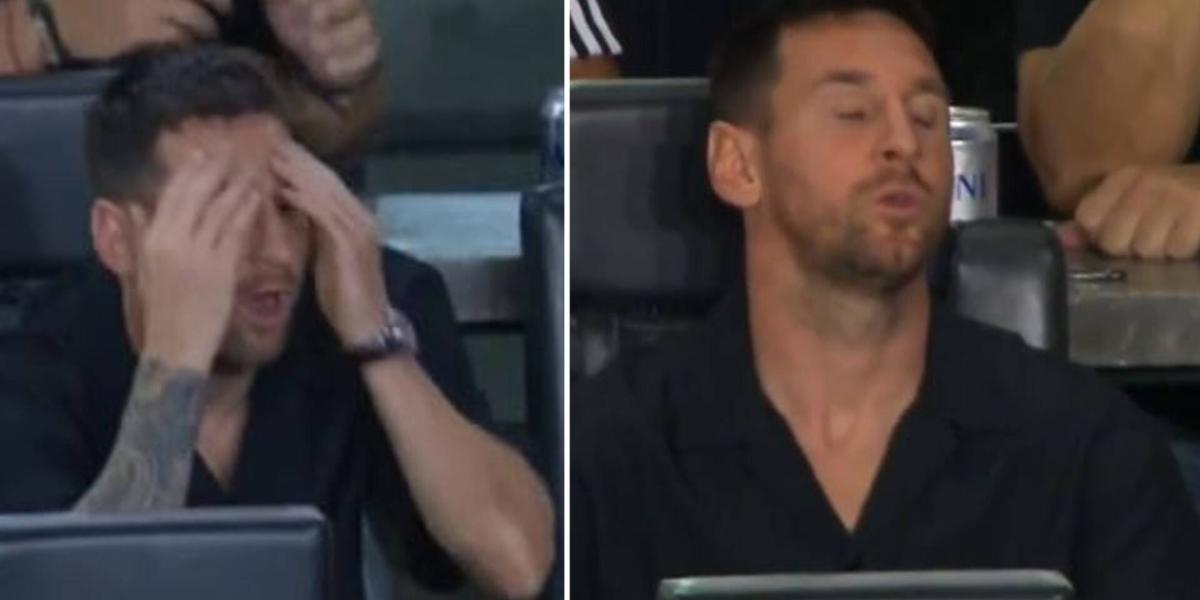 Video: Messi sufrió la derrota del Inter Miami en la US Open Cup desde ...